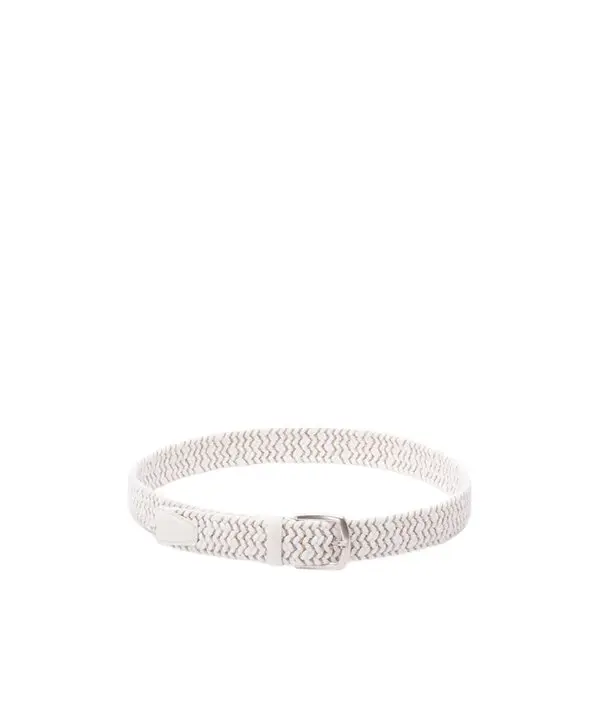 ORTIGNI St. Topaz Elastic Belt - White