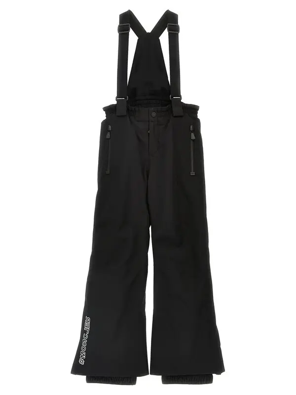 Moncler Logo Print Pants