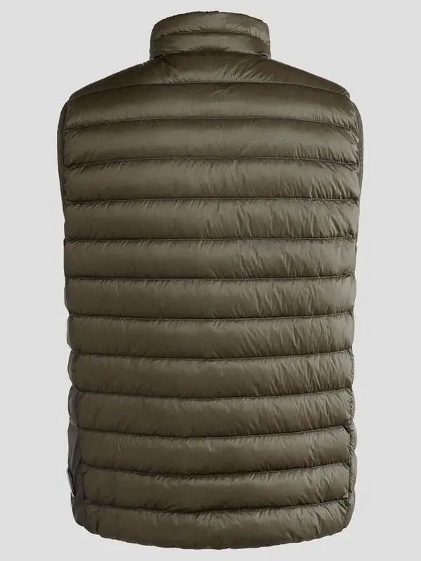 C.P. COMPANY Sleeveless Quilted Vest - Green