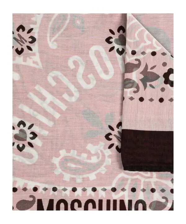 Moschino Printed Scarf