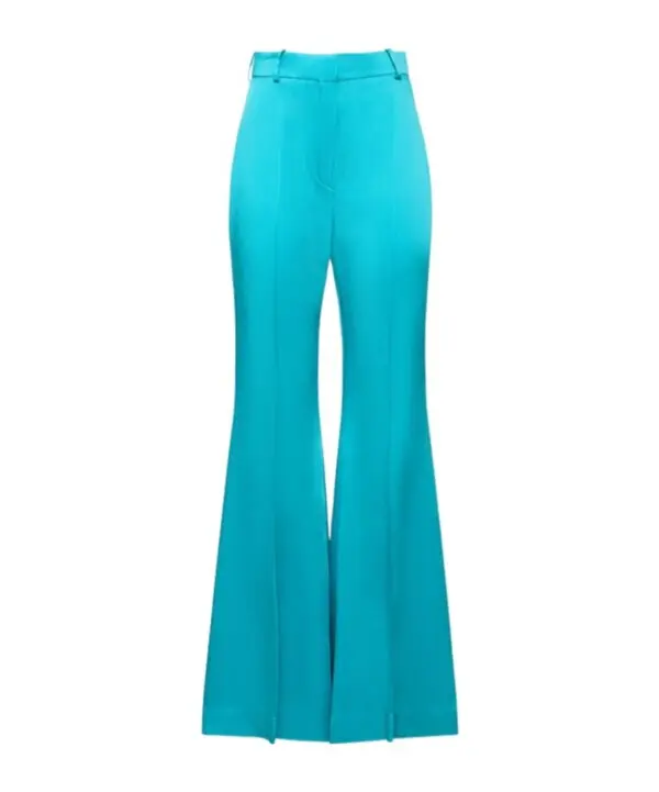 Nina Ricci Flared Trousers With Belt Loops