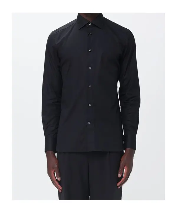 Zegna Long-sleeve Button-down Shirt