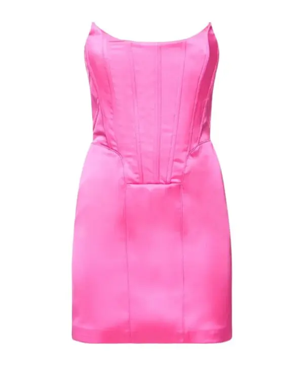 Giuseppe Di Morabito Sleeveless Bustier Mini Dress - Pink