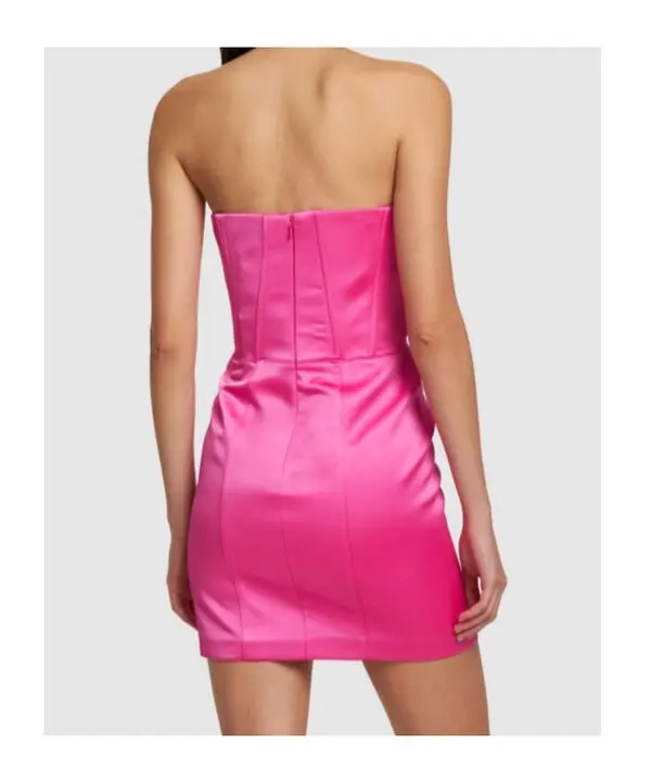 Giuseppe Di Morabito Sleeveless Bustier Mini Dress - Pink