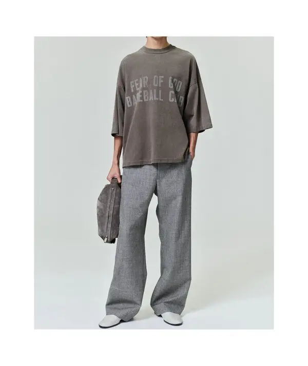 Fear Of God Flat-front Wool Trousers