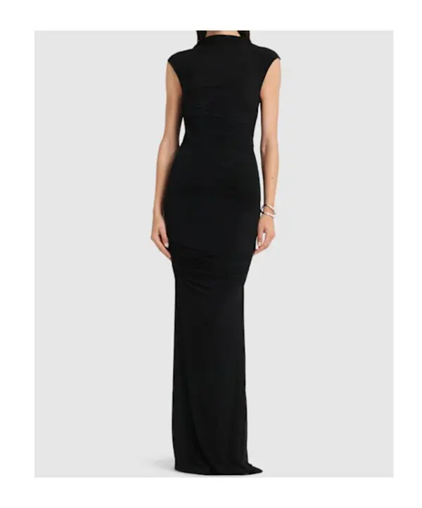 Tove Back Draped Detail Maxi Dress