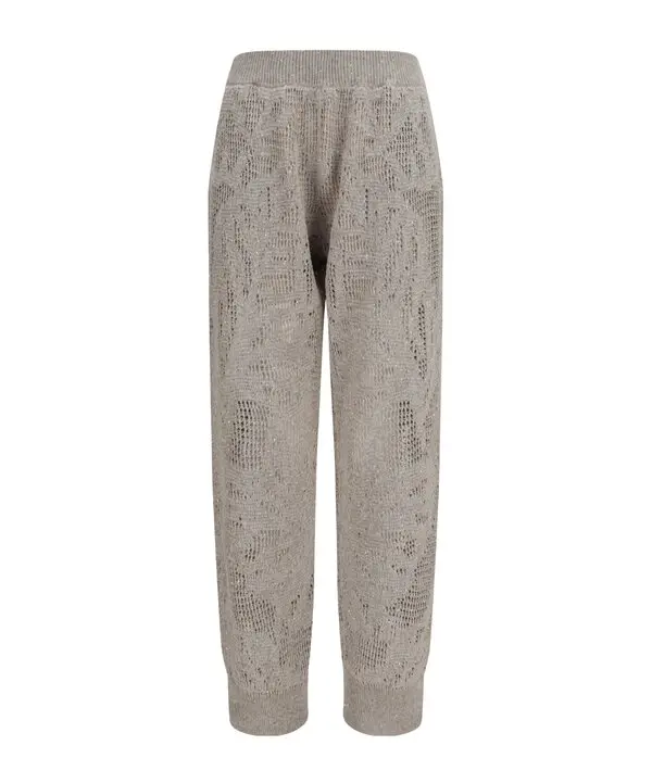 Brunello Cucinelli Dazzling Water Lilies" Track Pants