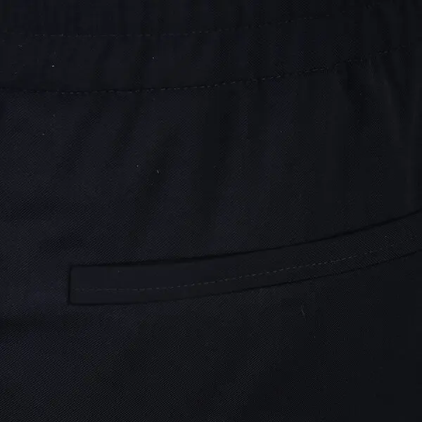 Zegna Elastic Waist Straight Trousers