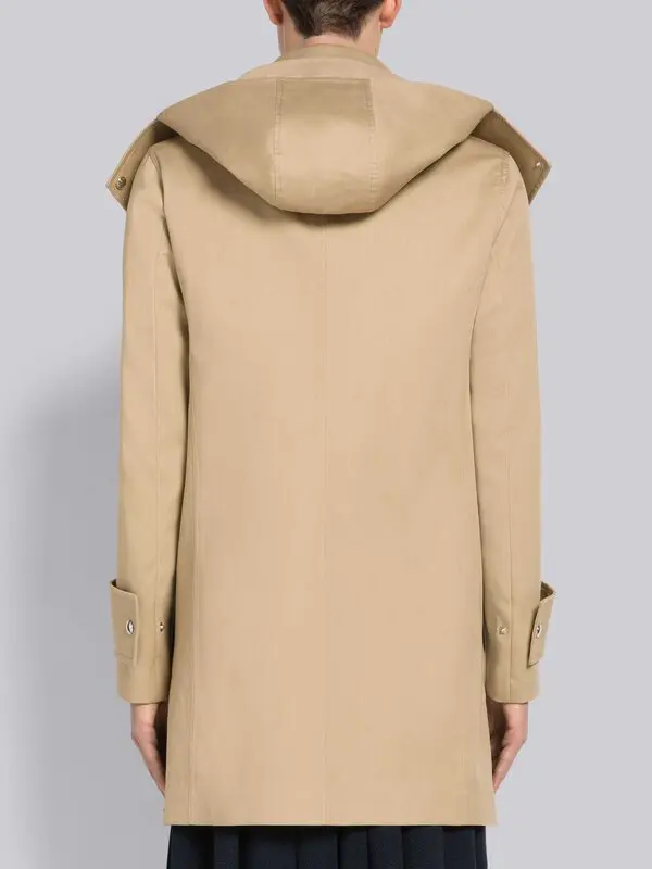 Thom Browne Rwb Stripe Parka Coat