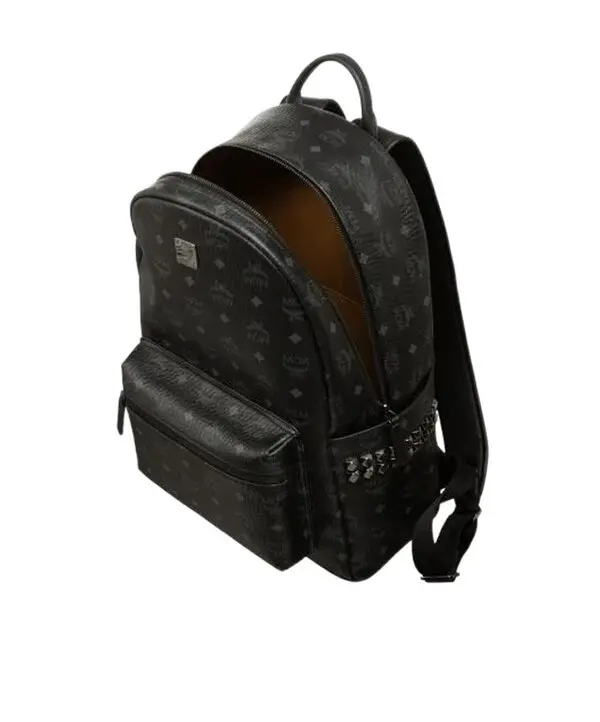 Mcm Stark Backpack With Top Handle And Zip Fastening