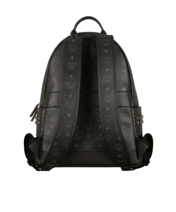 Mcm Stark Backpack With Top Handle And Zip Fastening