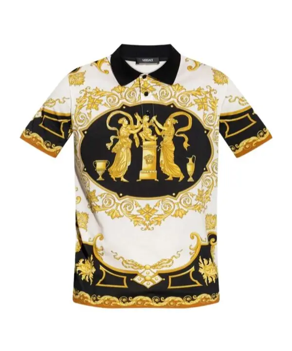 Versace Short-sleeved Polo Shirt