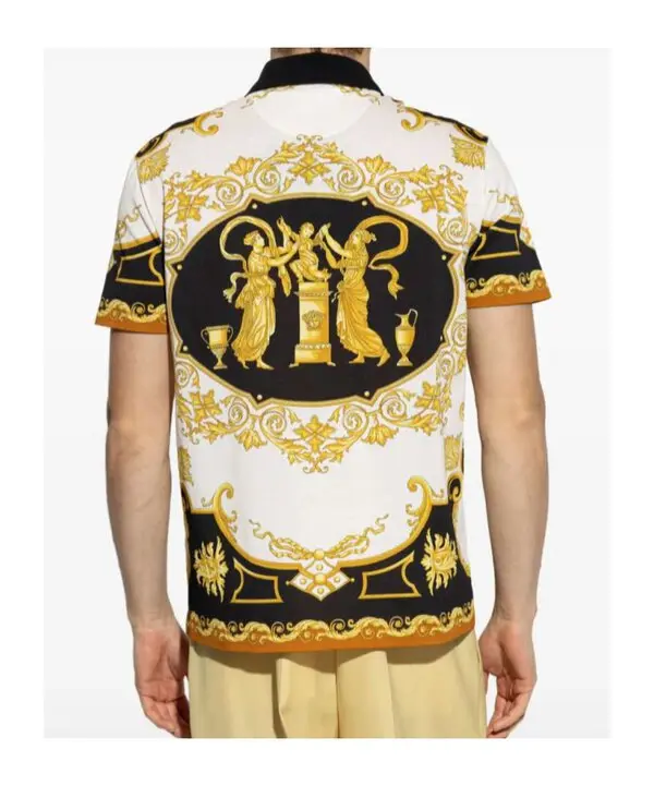 Versace Short-sleeved Polo Shirt