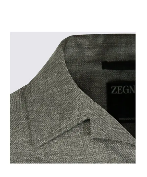 Zegna Long Sleeve Casual Jacket