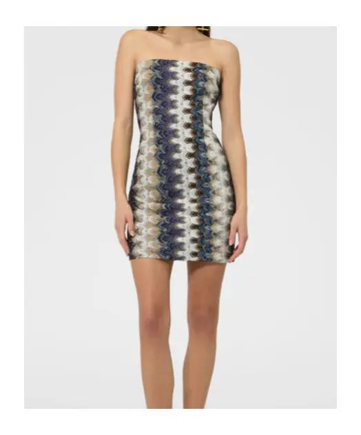 Missoni Sleeveless Patterned Knitted Dress