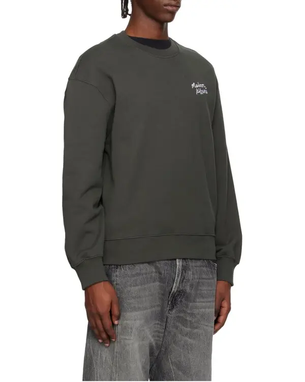 Maison Kitsuné Embroidered Logo Sweatshirt