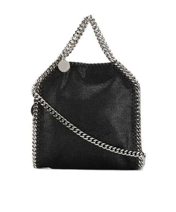 Stella McCartney Falabella Embellished Shoulder Bag - Black