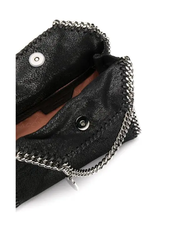 Stella McCartney Falabella Embellished Shoulder Bag - Black
