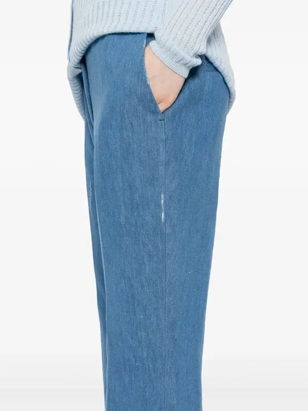 Gabriela Hearst Marsh Trousers - Blue