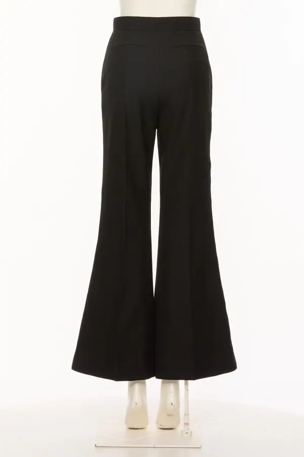 Valentino Garavani Pleated Flared Trousers