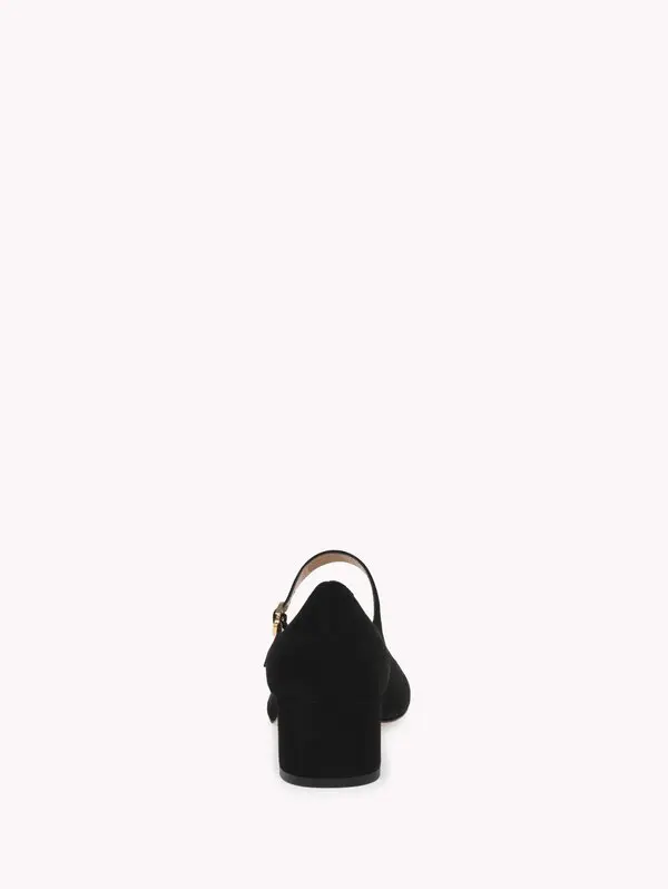 GIANVITO ROSSI Mary Jane Block-heel Pumps - Black