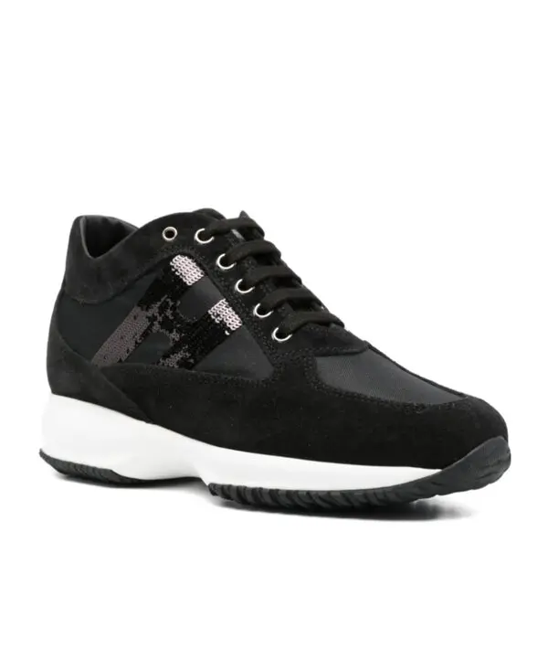 Hogan Interactive Low-top Sneakers With Logo Embellishment