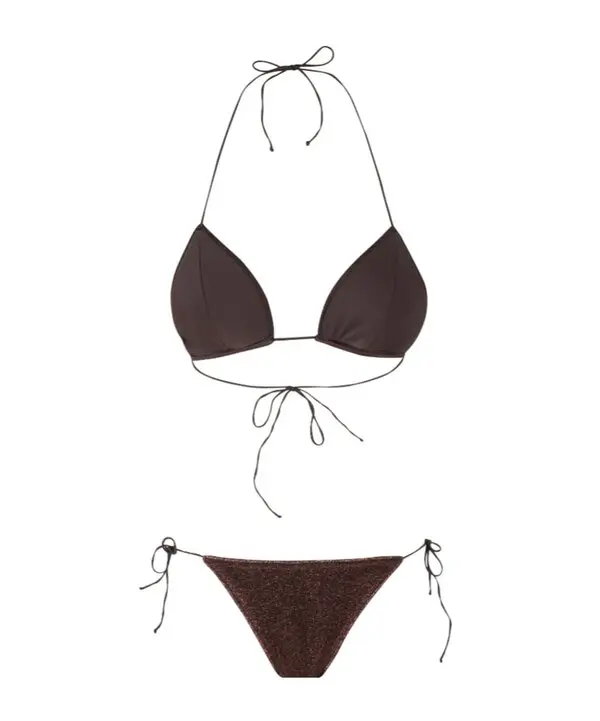 Oseree Two-piece Lace-up Bikini Set