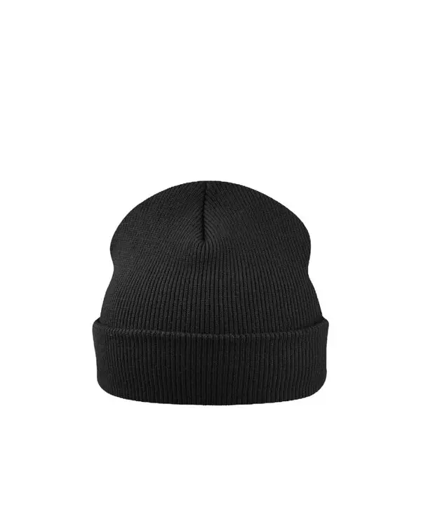 KANGOL Ribbed Logo Beanie