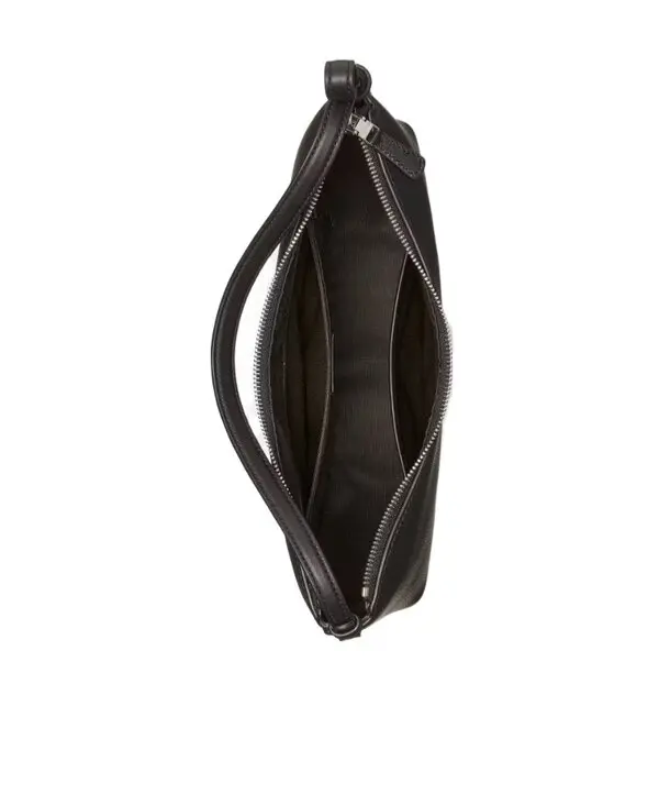 Kate Spade New York Textured Leather Shoulder Bag - Black