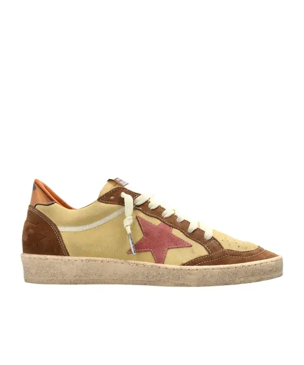 GOLDEN GOOSE Ball Star Low-top Sneakers - Nude