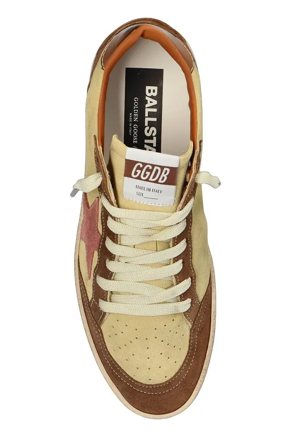 GOLDEN GOOSE Ball Star Low-top Sneakers - Nude
