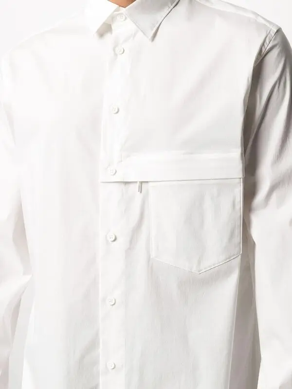 Y3 Longline Chest Pocket Shirt