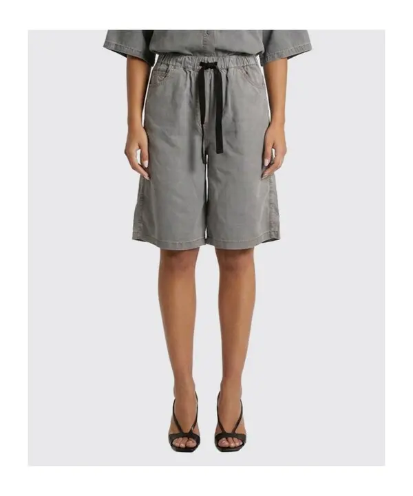SEMICOUTURE Elastic Waist Drawstring Shorts