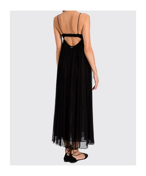 TWINSET Midi Dress With Bow Detail And Cut-out