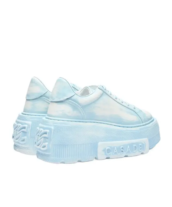 Casadei Nexus Painting Platform Low-top Sneakers - Blue
