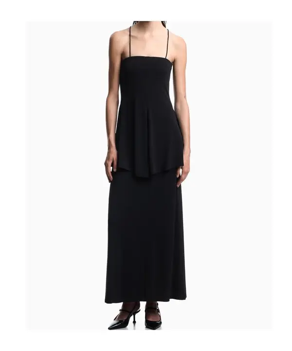 Emporio Armani Layered Maxi Dress