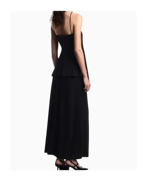 Emporio Armani Layered Maxi Dress