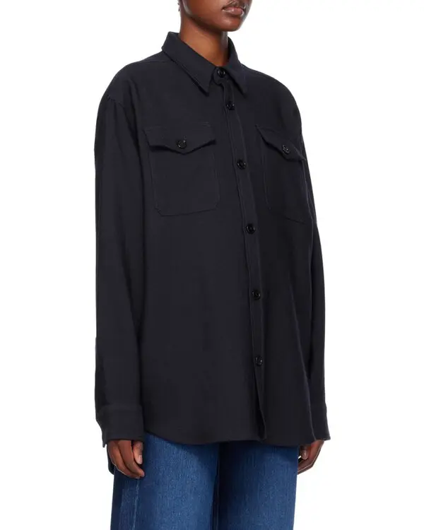Ami Long Sleeved Buttoned Shirt