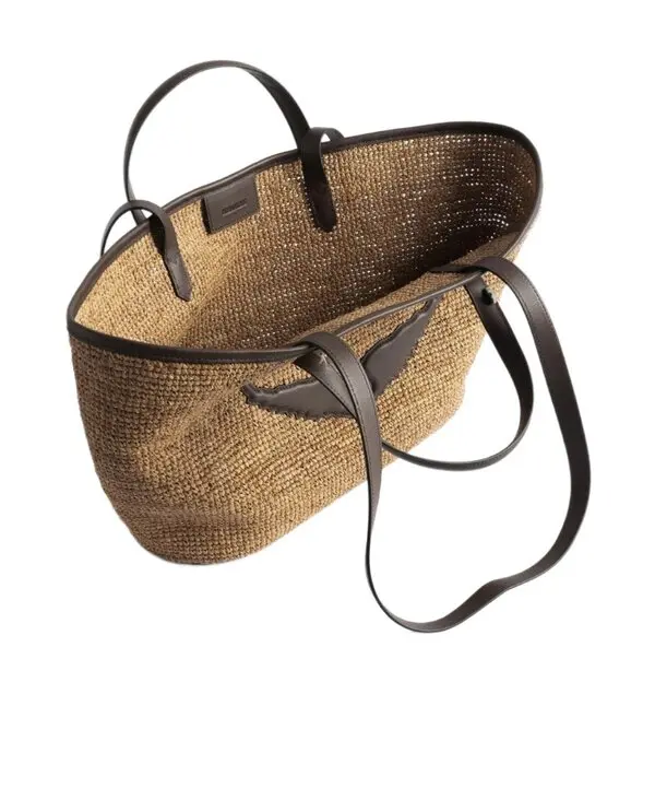 Zadig&Voltaire Wings Woven Tote - Brown