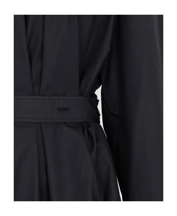 LEMAIRE Long-sleeved Pleated Midi Dress