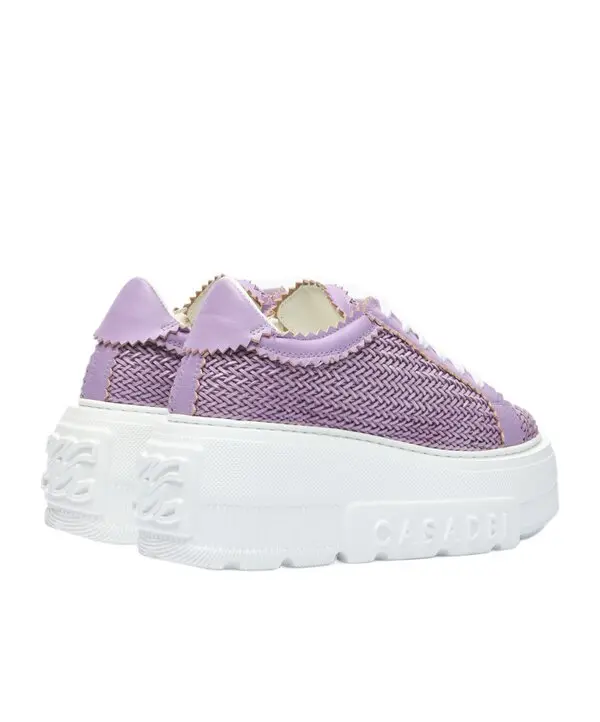 Casadei Nexus Hanoi Platform Low-top Sneakers - Lavender
