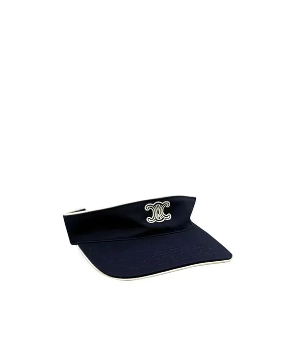 Celine Visor With Logo - Blue