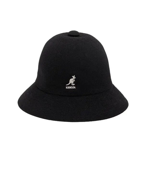 KANGOL Logo Bucket Hat - Black