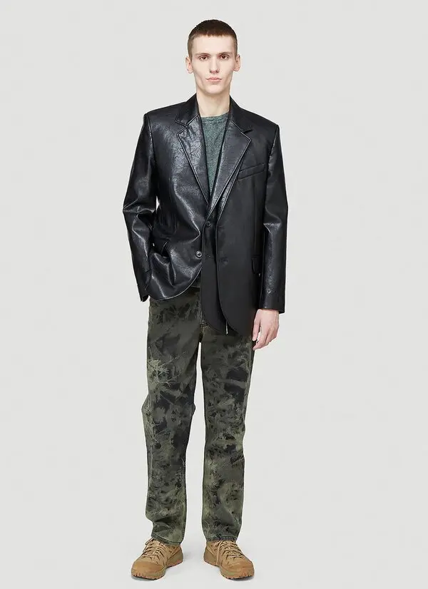 Eckhaus Latta Printed Jeans