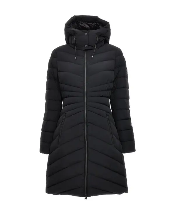 Mackage Long-sleeved Hooded Down Jacket - Black