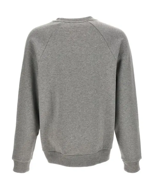 A.p.c. Logo Tartan Crewneck Sweatshirt