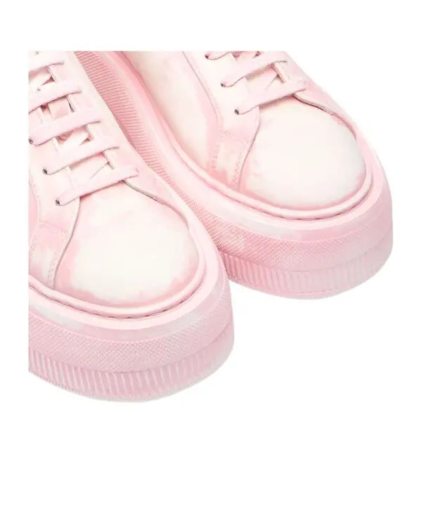 Casadei Nexus Painting Platform Low-top Sneakers - Pink