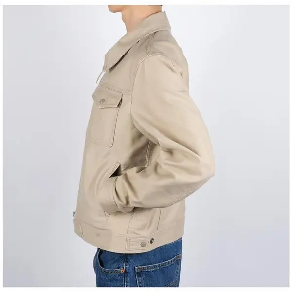 TOM FORD Gabardine Weave Zip-up Jacket - Light Brown