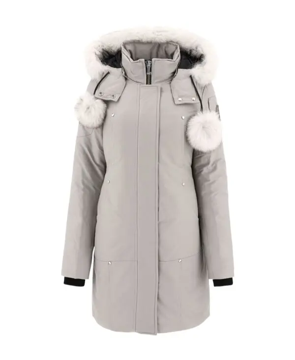 Moose Knuckles Stirling Hooded Parka - Gray