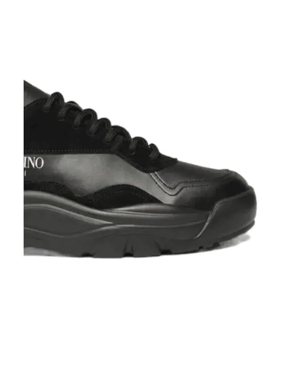 Valentino Garavani Gumboy Lace-up Sneakers - Black